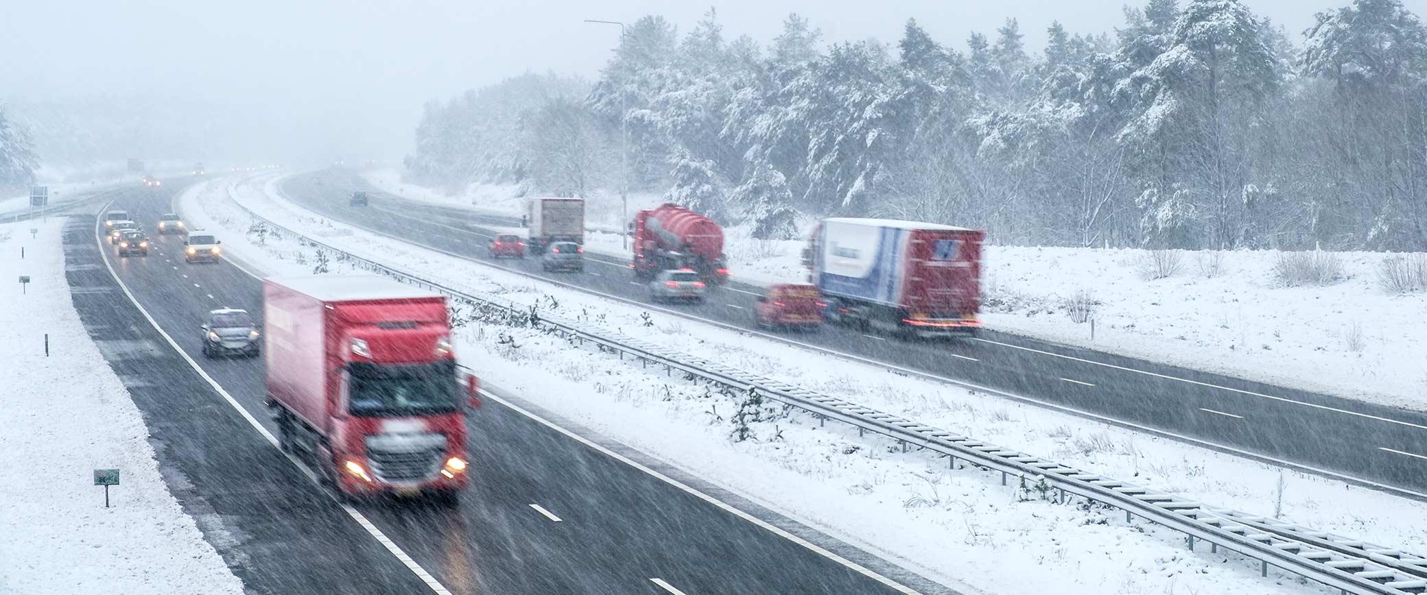 KNMI waarschuwt voor code geel, mogelijk kans op sneeuw