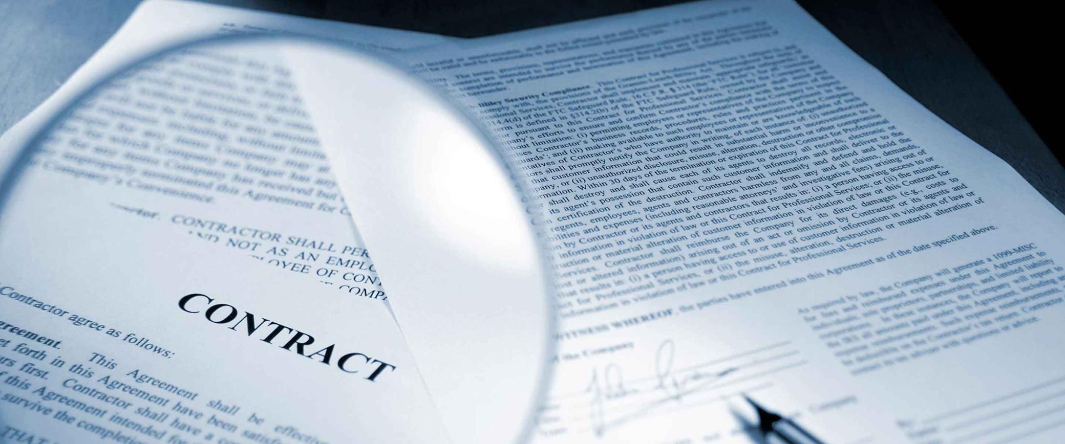 Modelcontracten | evofenedex