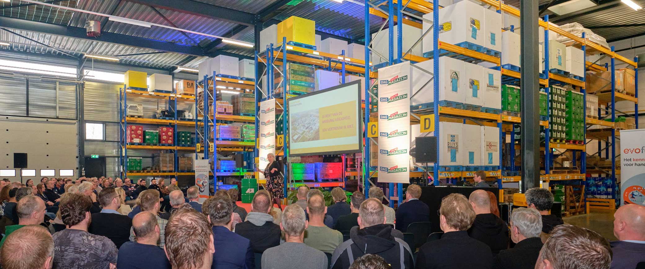 Ledenservicepagina Magazijn | evofenedex