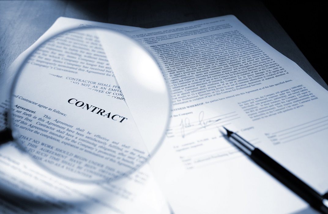 Huurcontract interntransportmiddelen | evofenedex