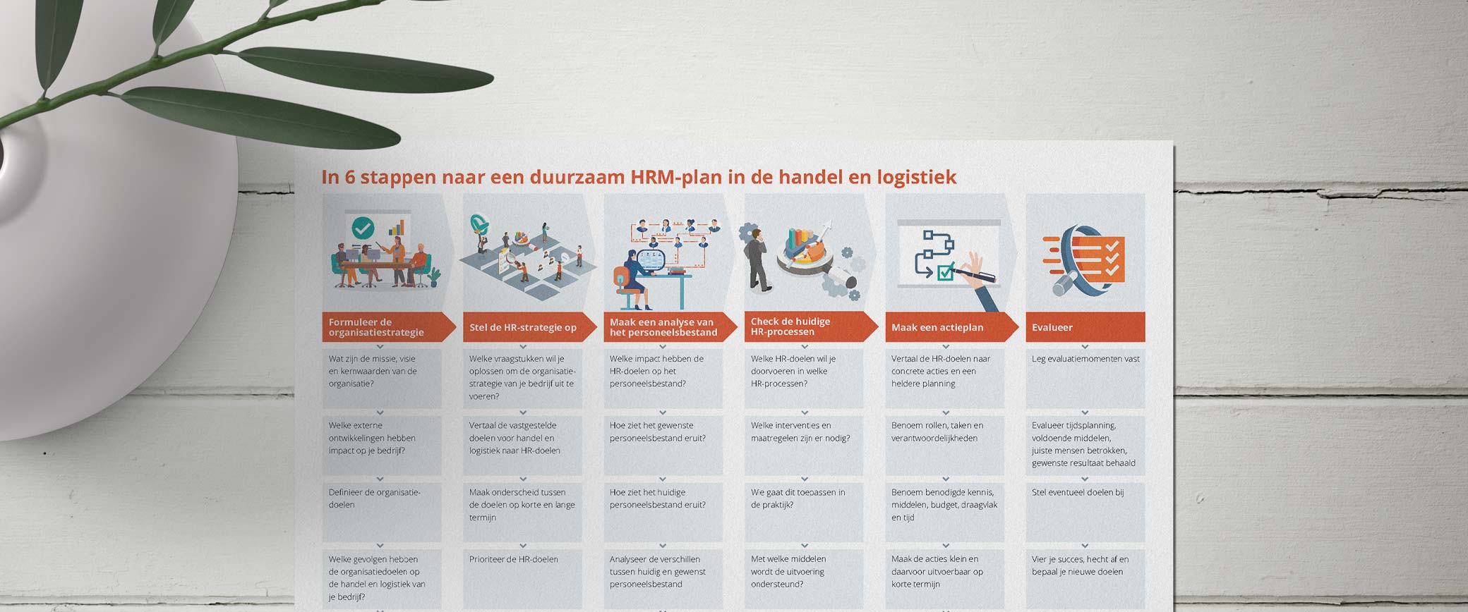 In 6 stappen naar een duurzaam HRM-plan in de handel en logistiek ...