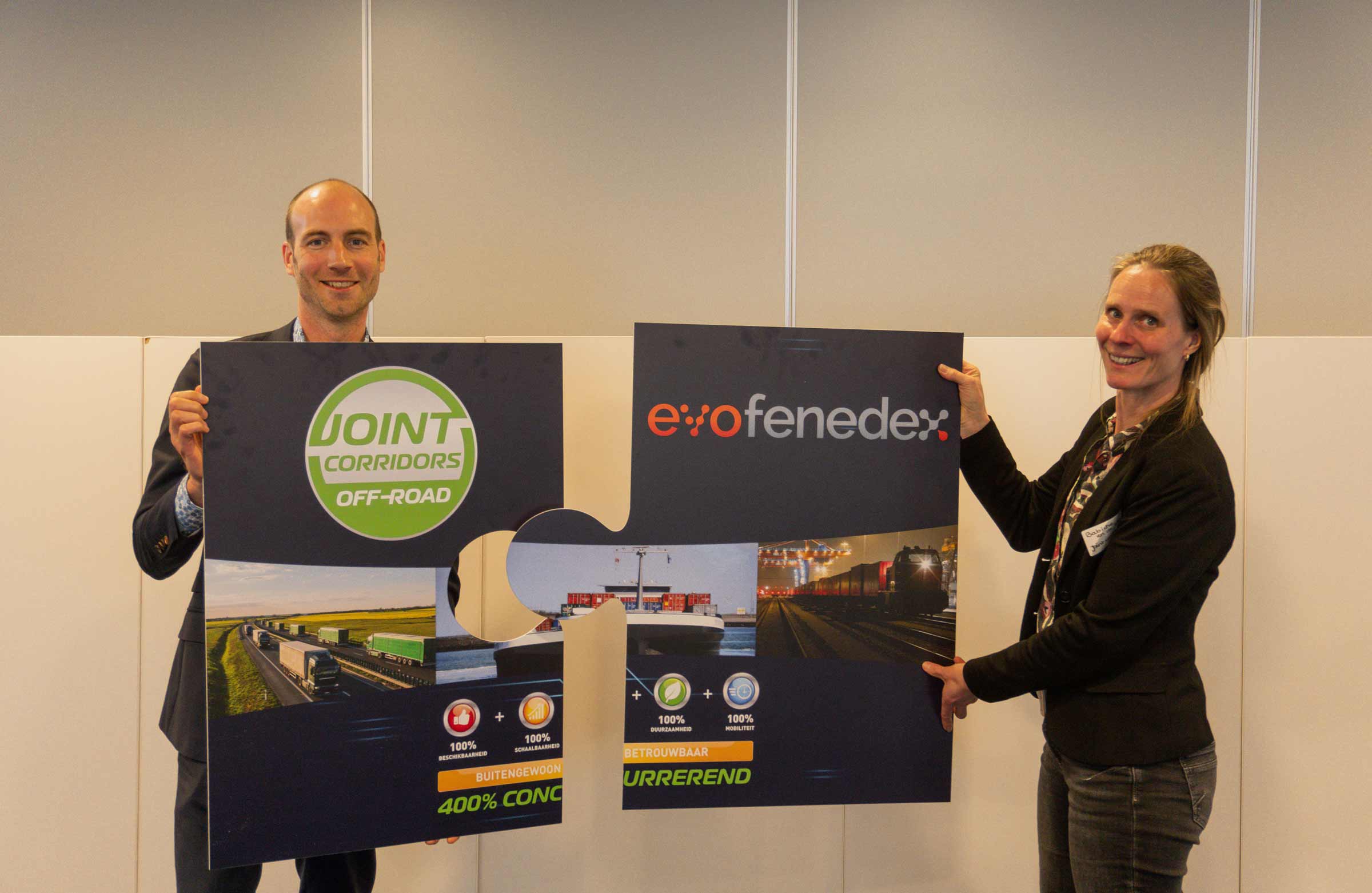evofenedex en Joint Corridors Off-Road versterken samenwerking voor modal shift | evofenedex